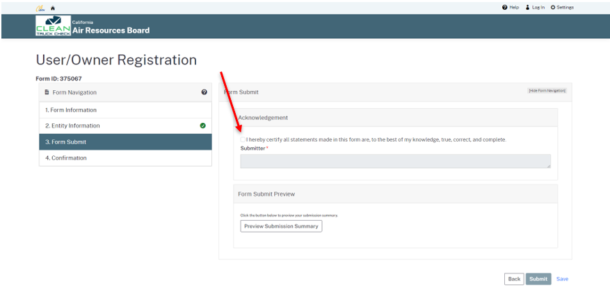 Clean Truck Check-Vehicle Inspection System (CTC-VIS) Online User Guide ...